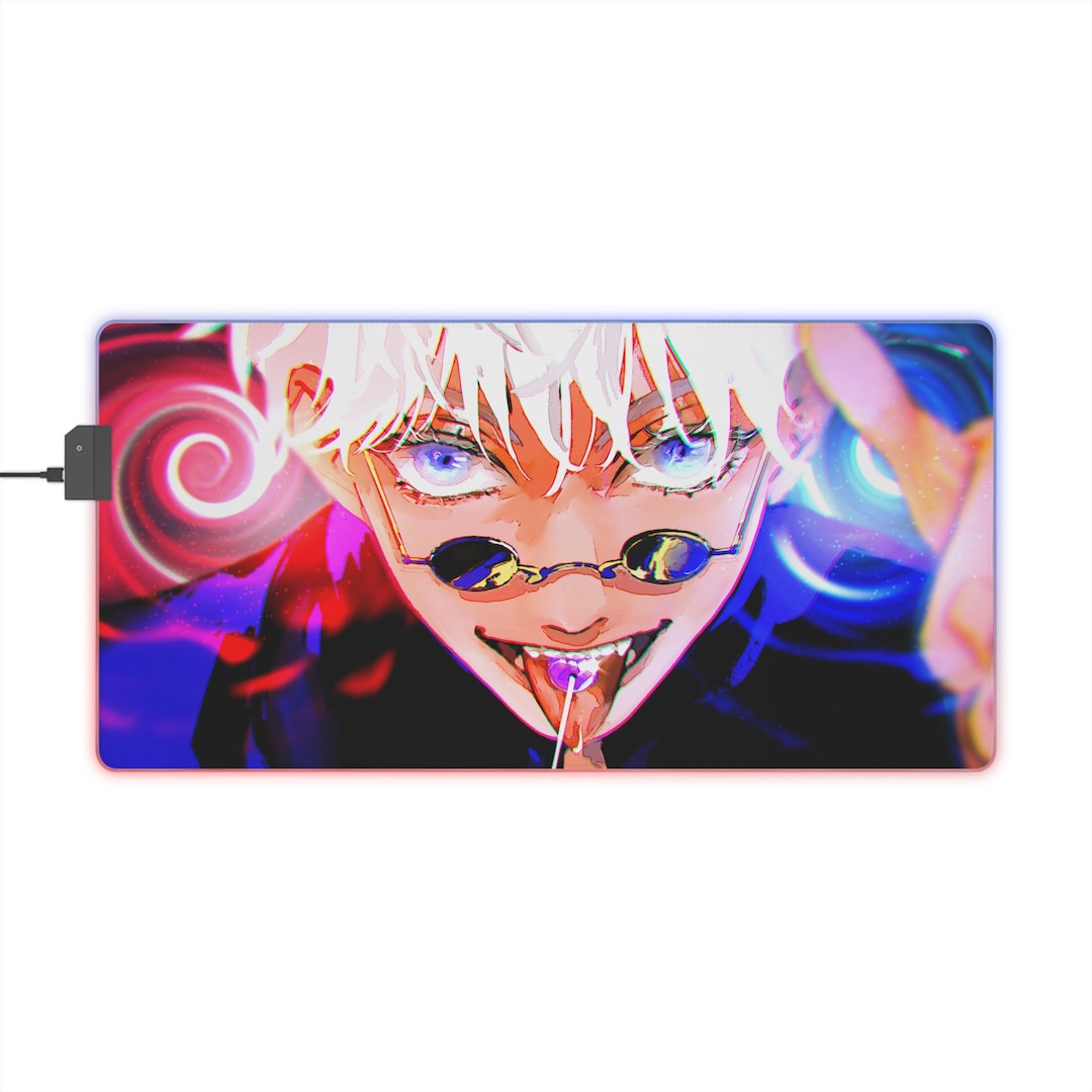 Gojo Satoru LED Gaming Mouse Pad Jujutsu Kaisen - Etsy