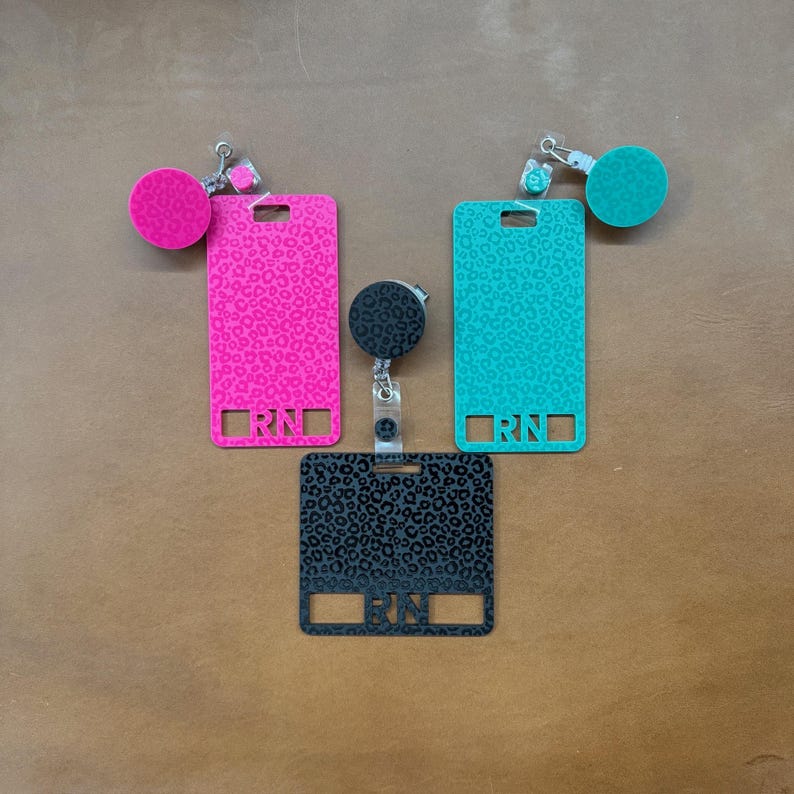 Custom Retractable Badge Reel: Alligator/belt Clip, Healthcare Workers ...