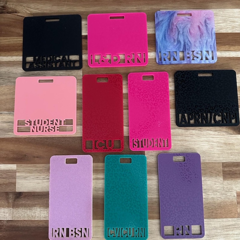 Badge Buddy Rn Men - Etsy