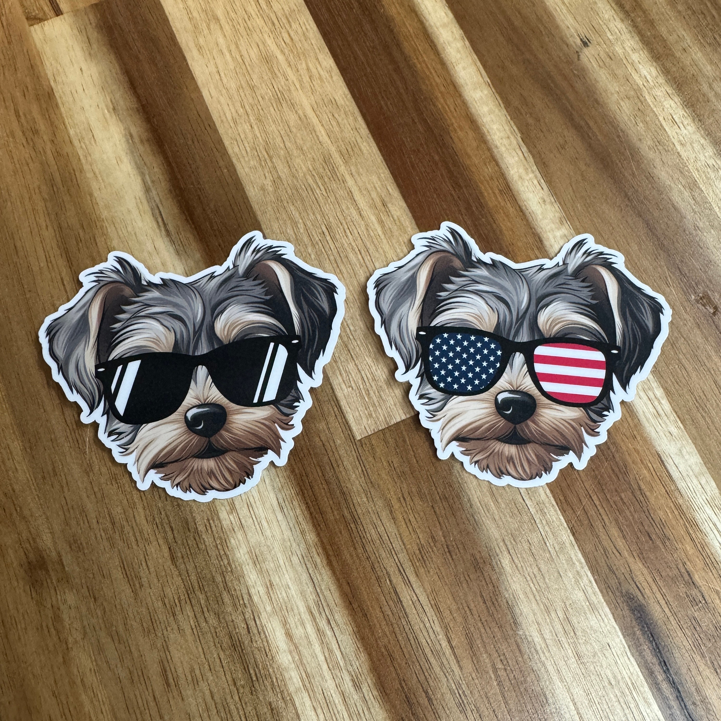 Yorkie Dog Sticker Waterproof Sticker Dog Life Dishwasher - Etsy