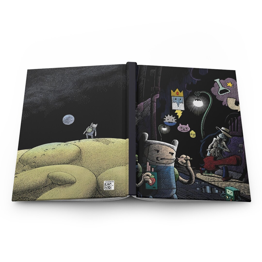 Adventure Time Journal: Vibrant Cartoon Hardcover Notepad Gifts - Etsy