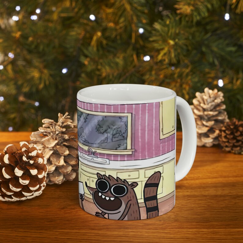 Regular Show Mug Mordecai and Rigby Funny Mug/best Friends - Etsy
