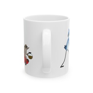 Regular Show Mordecai and Rigby Ceramic Mug - 11oz & 15oz Cartoon ...