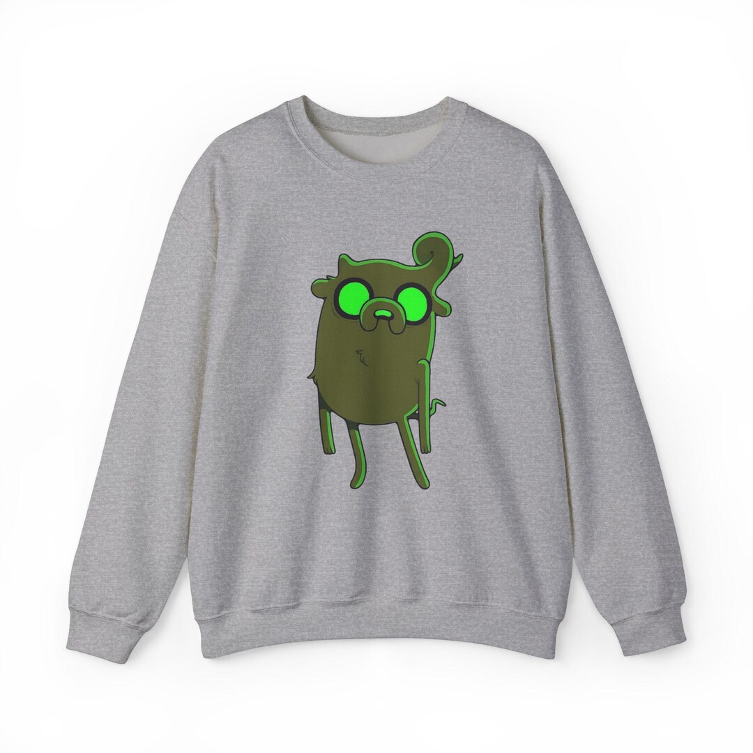 Adventure Time Zombie Jake the Dog Unisex Halloween Crewneck Sweatshirt ...