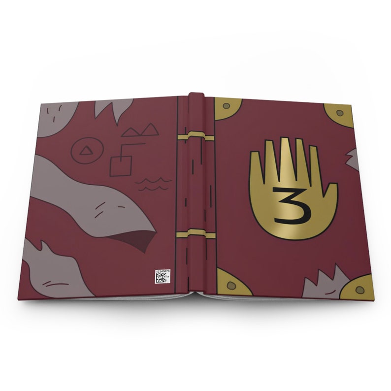 Gravity Falls Journal 3: Personalized Cartoon Matte Notebook Gifts ...