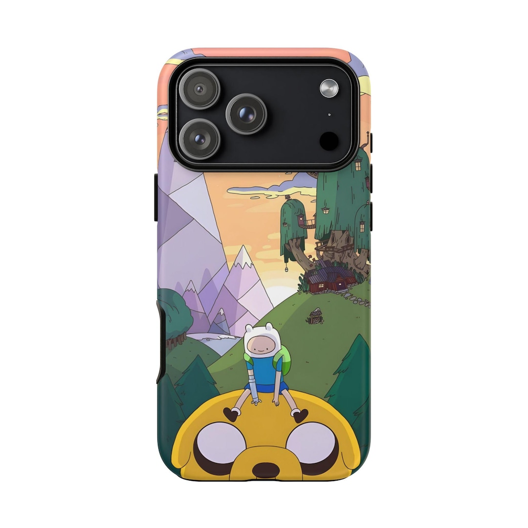Adventure Time Phone Case: Finn and Jake Cartoon Design - Etsy
