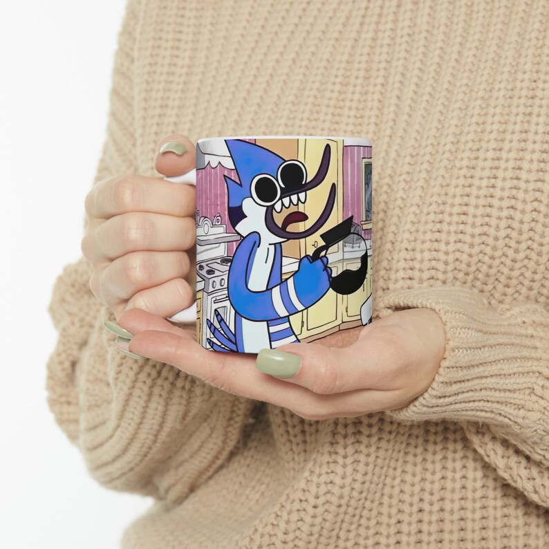 Regular Show Mug Mordecai and Rigby Funny Mug/best Friends - Etsy