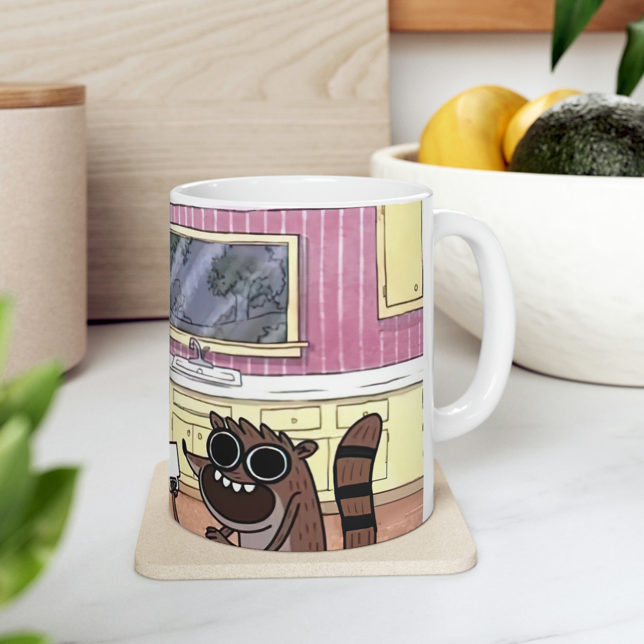 Regular Show Mug Mordecai and Rigby Funny Mug/best Friends - Etsy