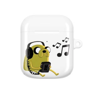 Adventure Time Jake Cute Music Airpod/ Airpods Pro Case, Custom Fan Art ...