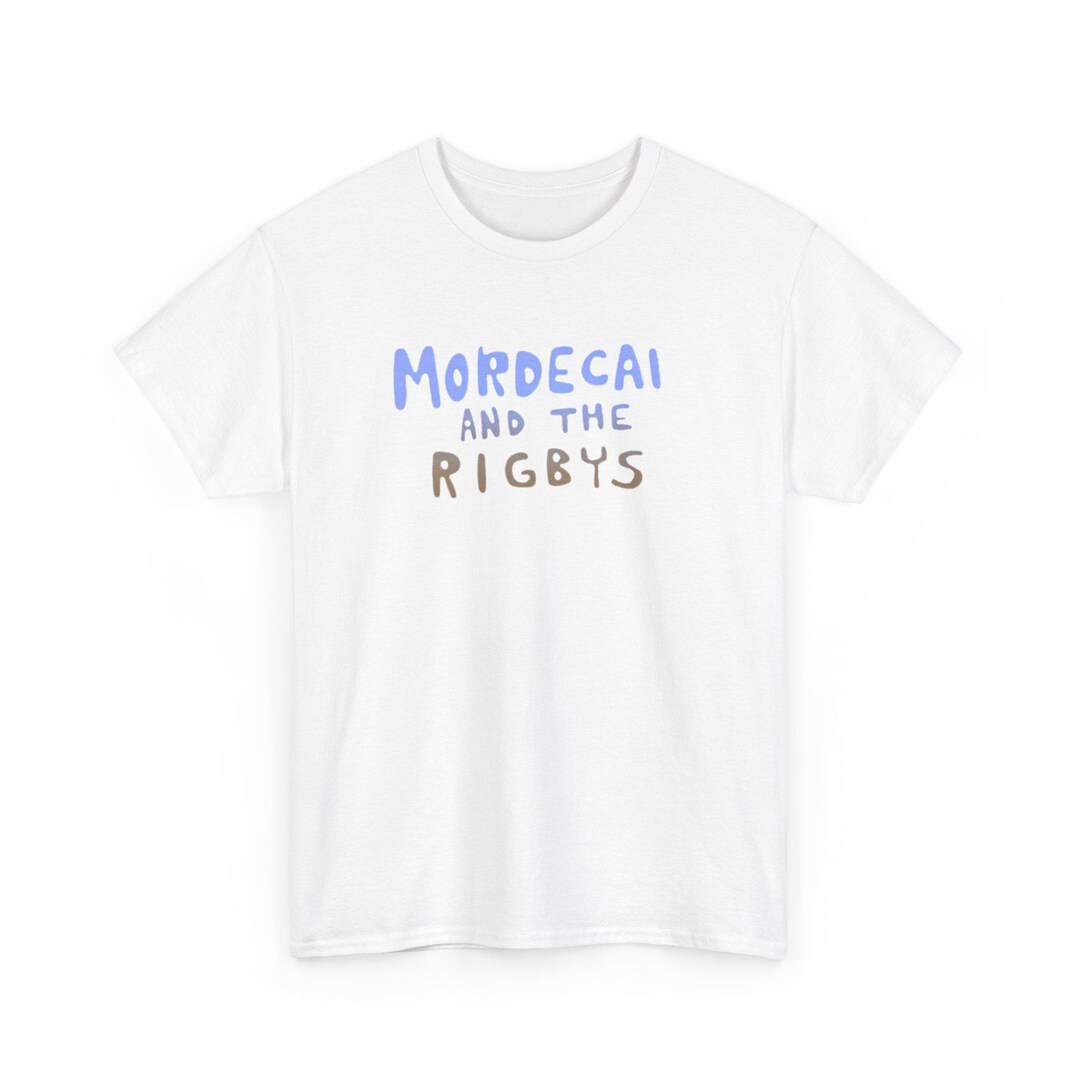 Regular Show Mordecai Rigby Band Tee: Cartoon Network Fan Shirt - Etsy