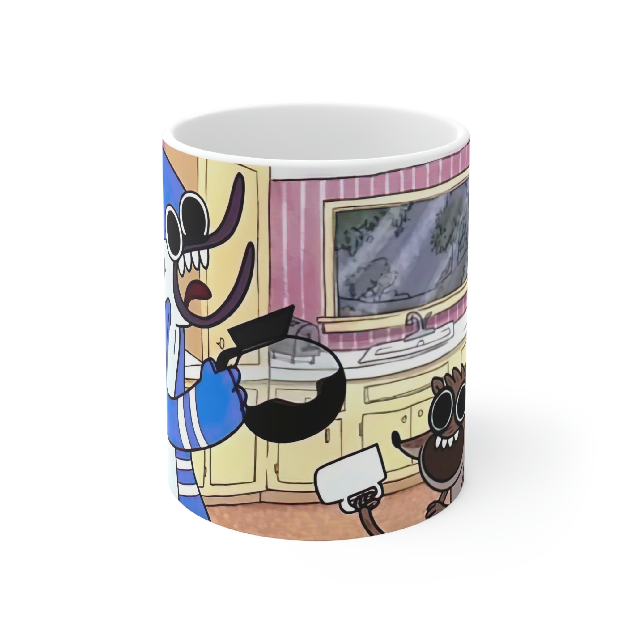 Regular Show Mug Mordecai and Rigby Funny Mug/best Friends - Etsy
