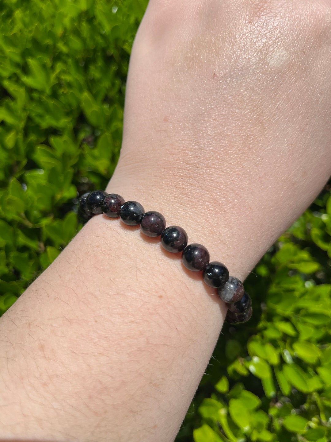 Garnet Transformation Handmade Crystal Bracelet - Etsy
