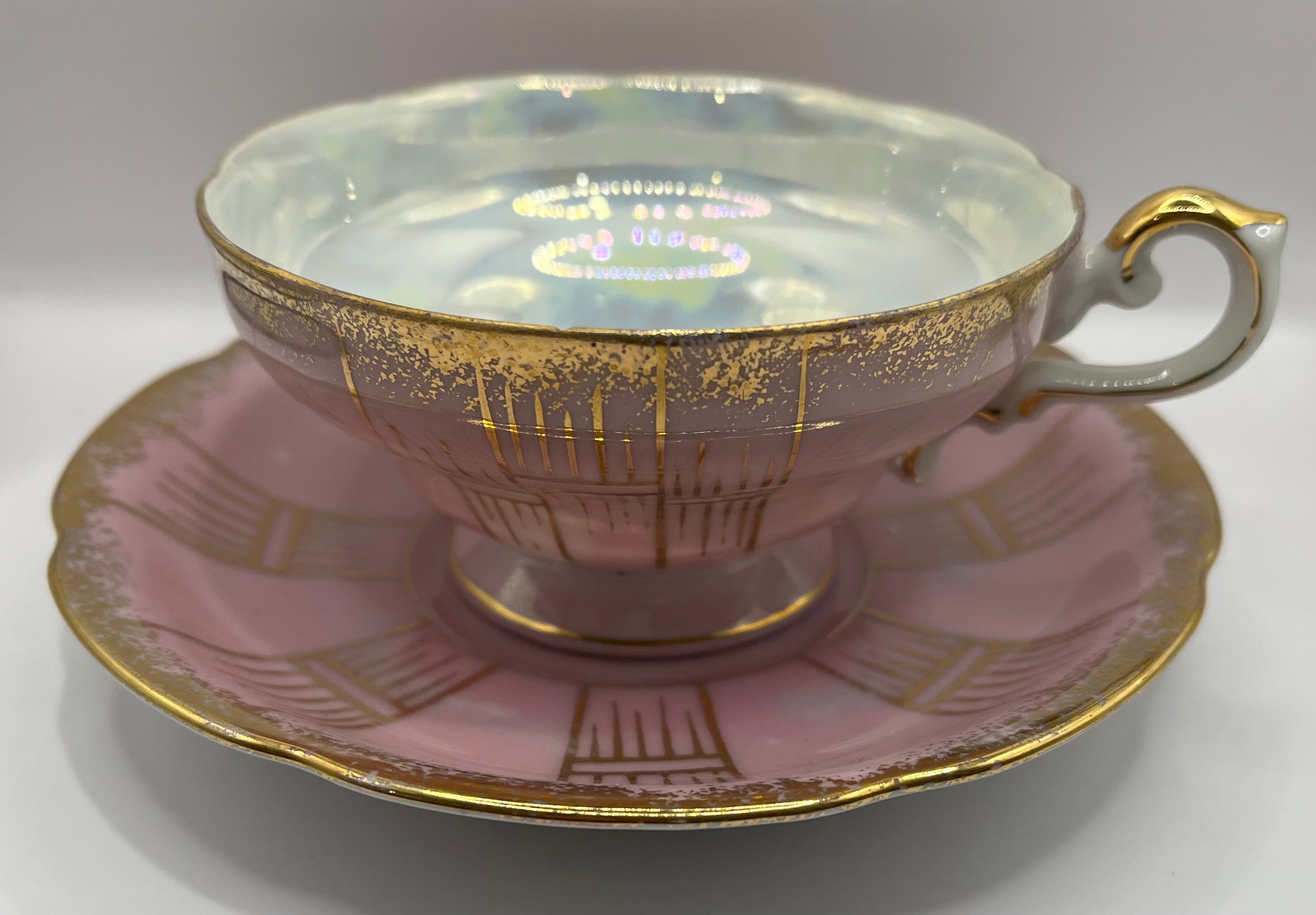 Royal Sealy Lusterware China Made in Japan Cup and Saucer - Etsy