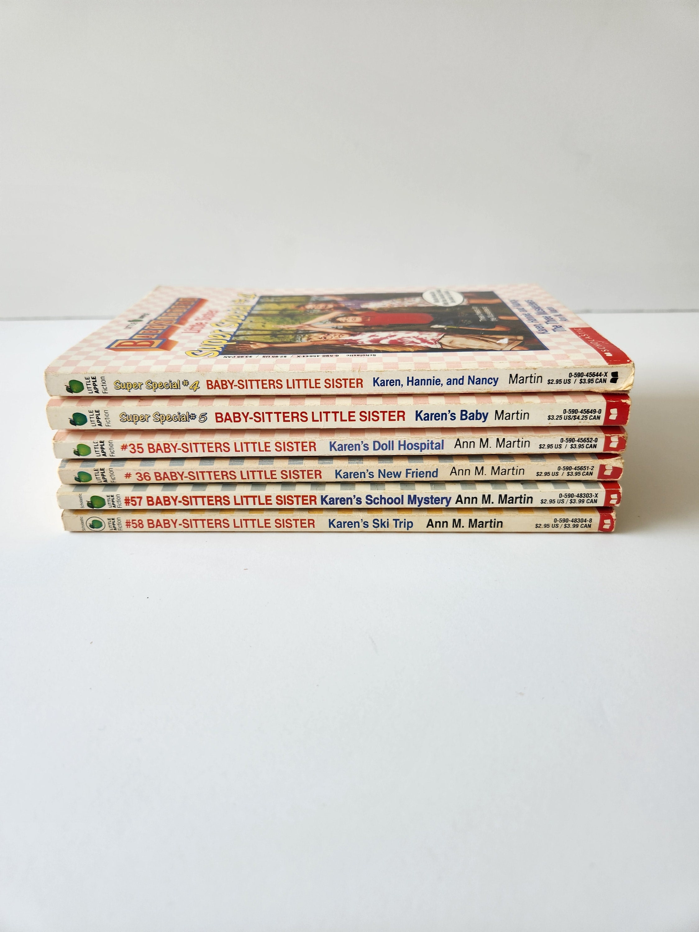 Babysitters Little Sister Books Set of 6 - Etsy