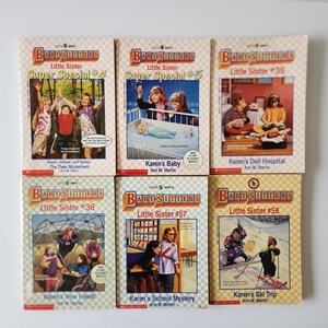 Babysitters Little Sister Books Set of 6 - Etsy