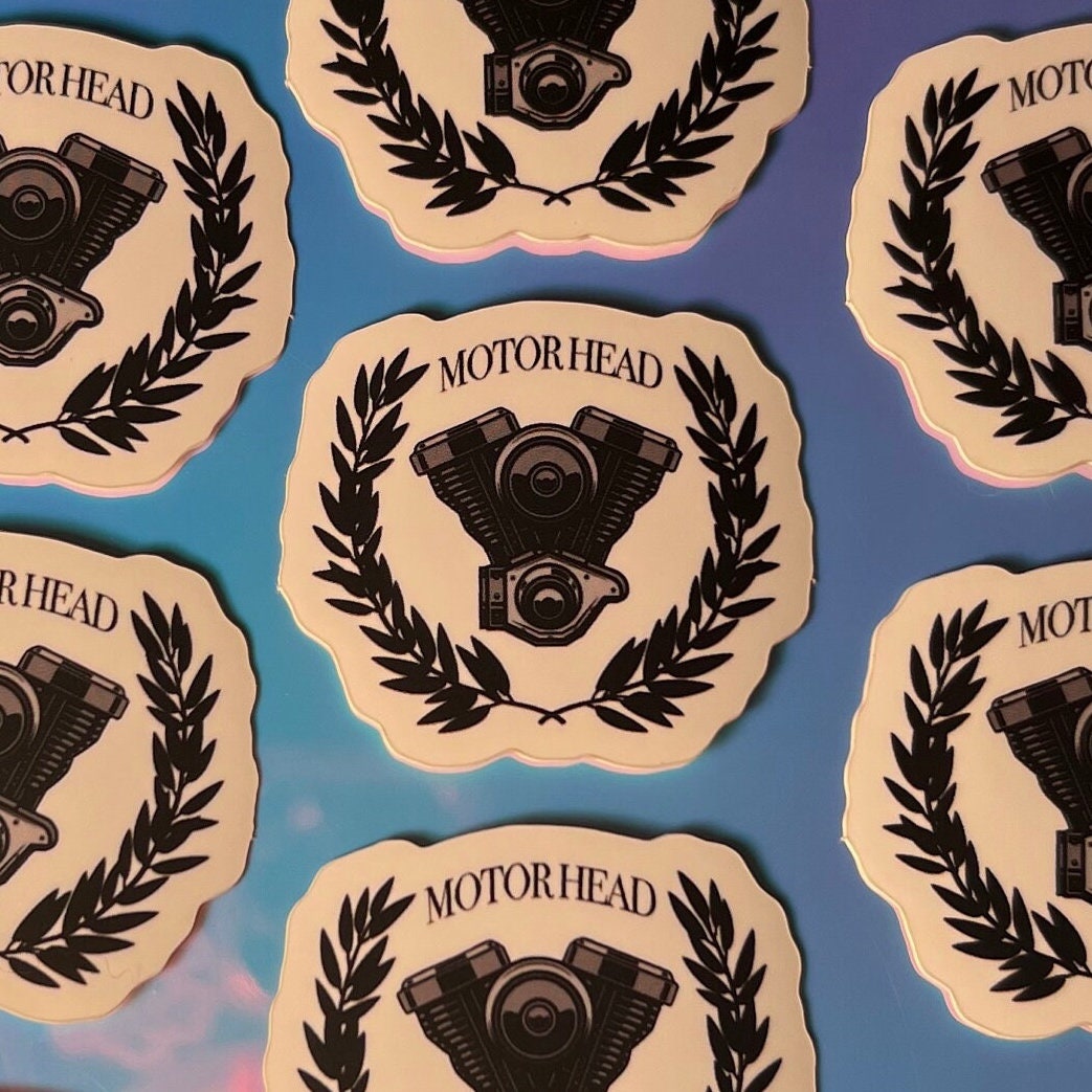 Mini Motorcycle Sticker Biker Sticker, Motorbike, Motor Lover - Etsy