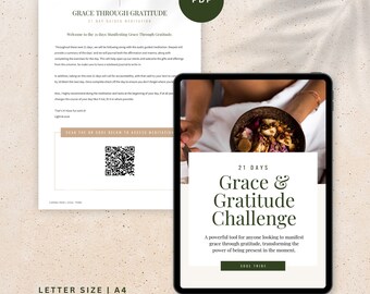 21 Days Health Challenge, Wellness Planner, Guided Meditation, Self ...