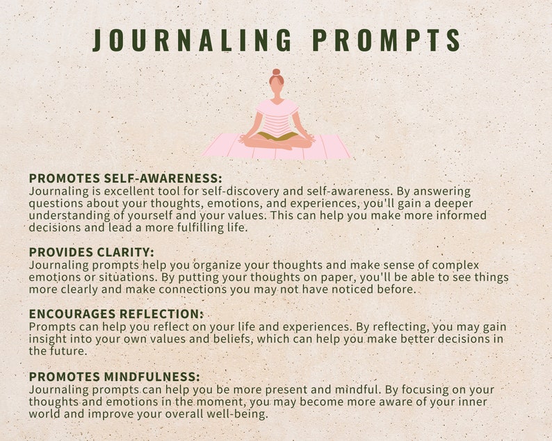 Self-discovery Journal Prompts, Self Improvement, Self-acceptance, Self ...