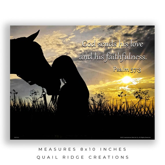 Horse Pictures With Scripture