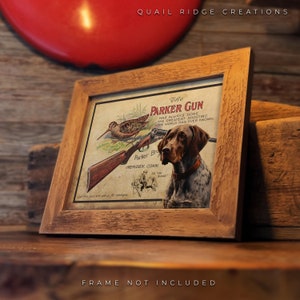 Vintage German Shorthair Hunting Dog Poster Art Print 8x10 Unframed ...