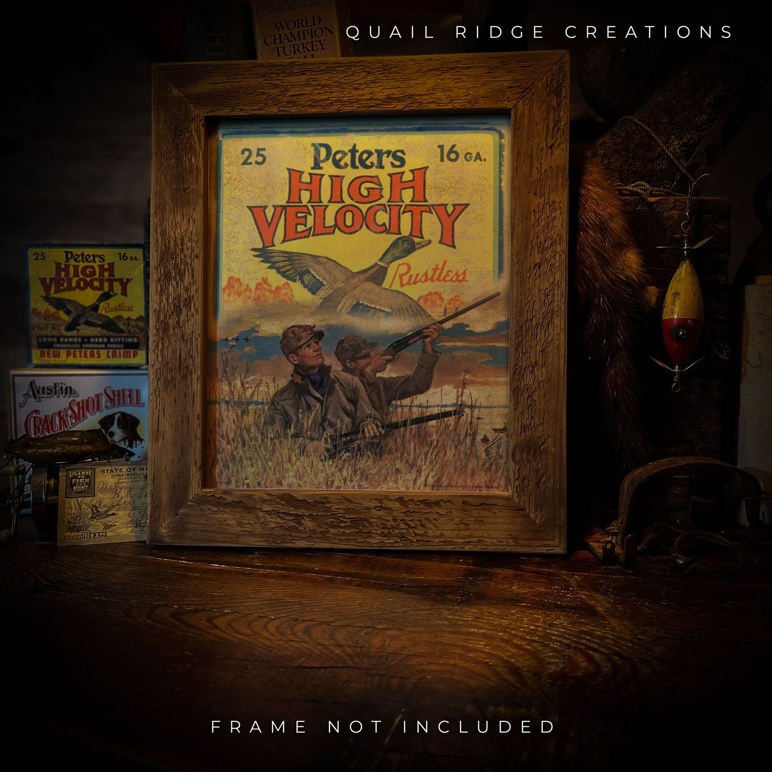 Vintage Peters Shotgun Shell Box Art Print 8x10 Unframed - Etsy