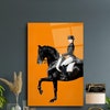 Gold Pattern Round Tempered Glass Print| Art | Wall Decoration | Gift ...