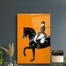 Gold Pattern Round Tempered Glass Print| Art | Wall Decoration | Gift ...