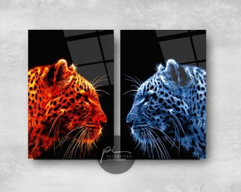 Evil Eye Round Tempered Glass Print Art Wall Decoration Gift - Etsy