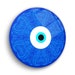 Evil Eye Round Tempered Glass Print | Art | Wall Decoration | Gift - Etsy