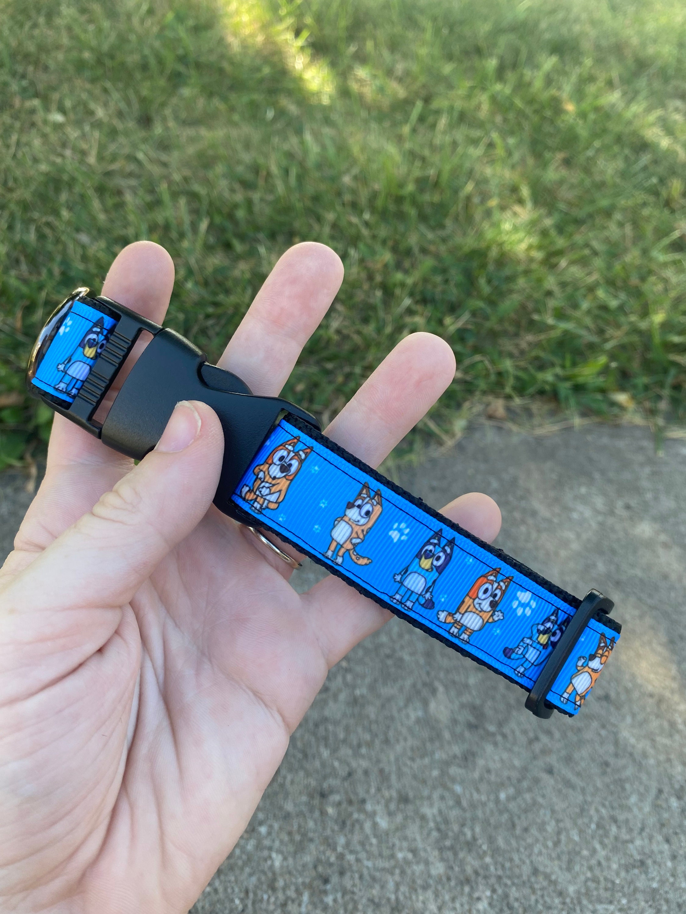1 Bluey Dog Collar - Etsy