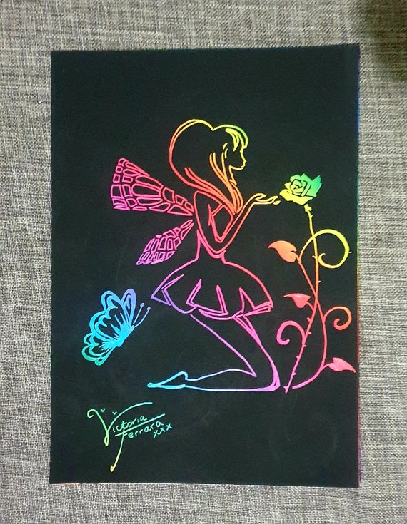 Easy Scratch Art Drawings