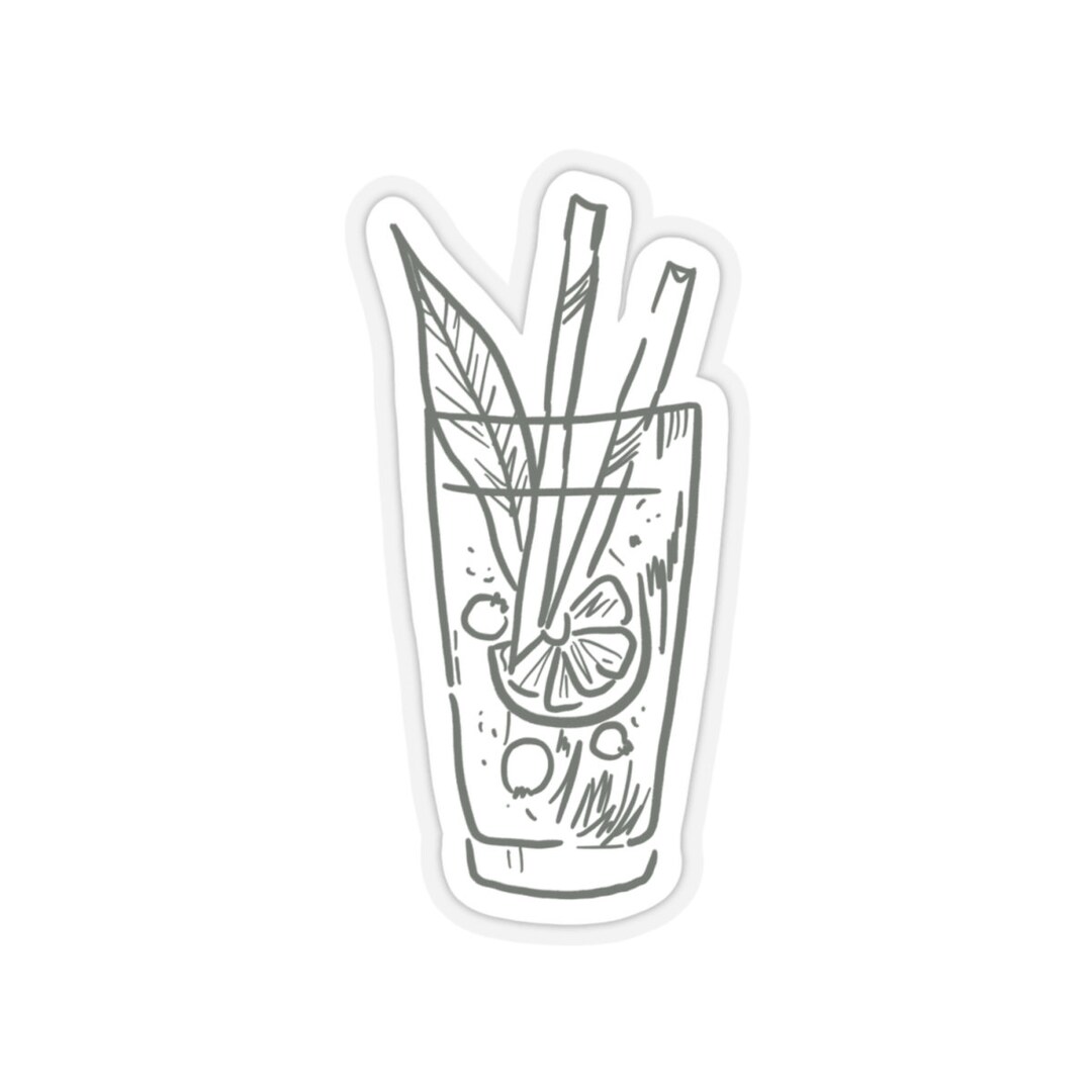 Mojito Die-cut Sticker - Etsy