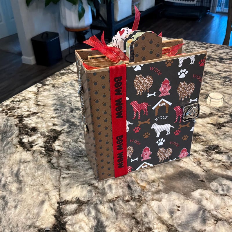 Handmade Puppy Photo Album - Etsy