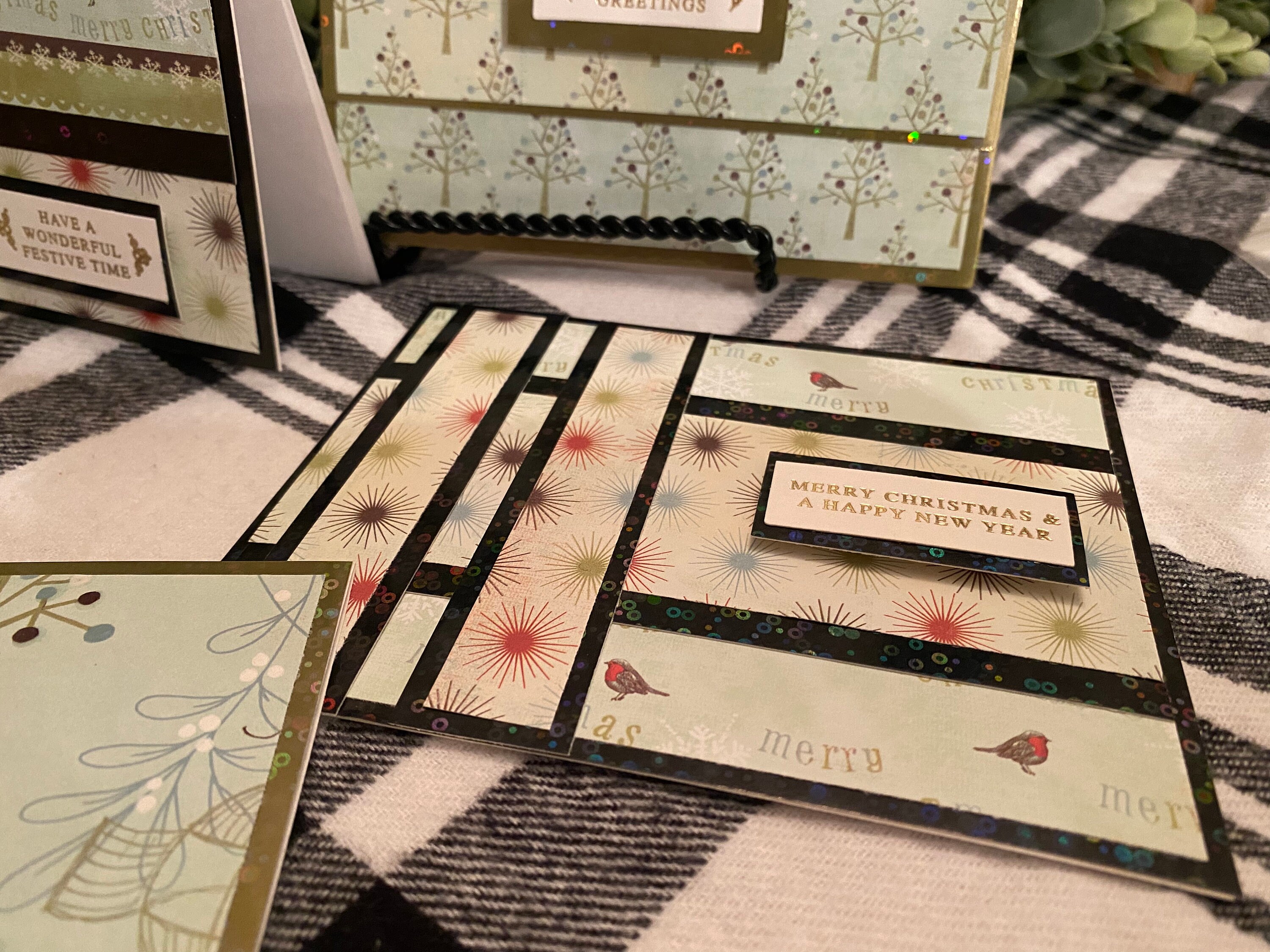 Handmade Christmas Cards - Set of 6 - Etsy