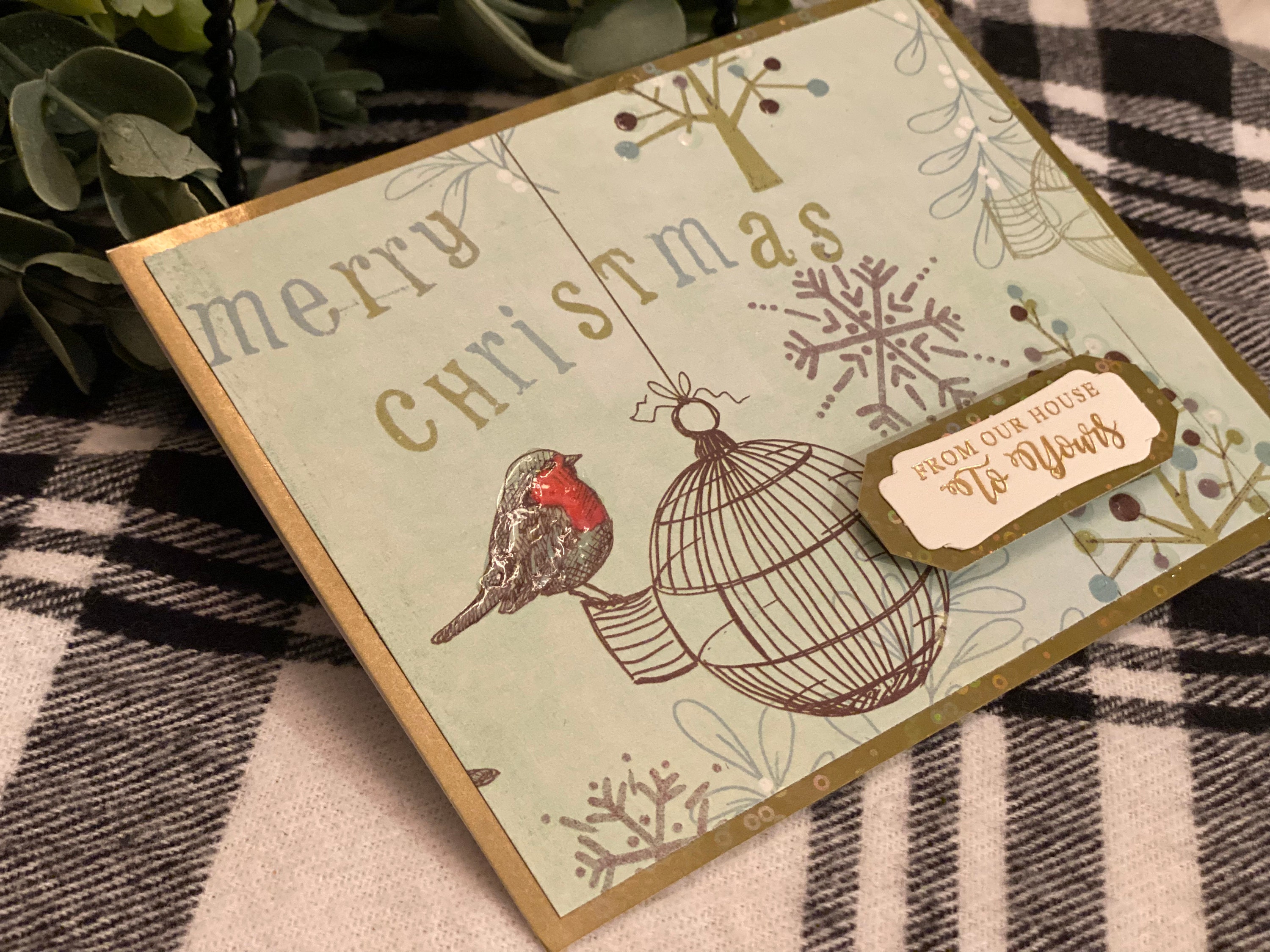 Handmade Christmas Cards - Set of 6 - Etsy