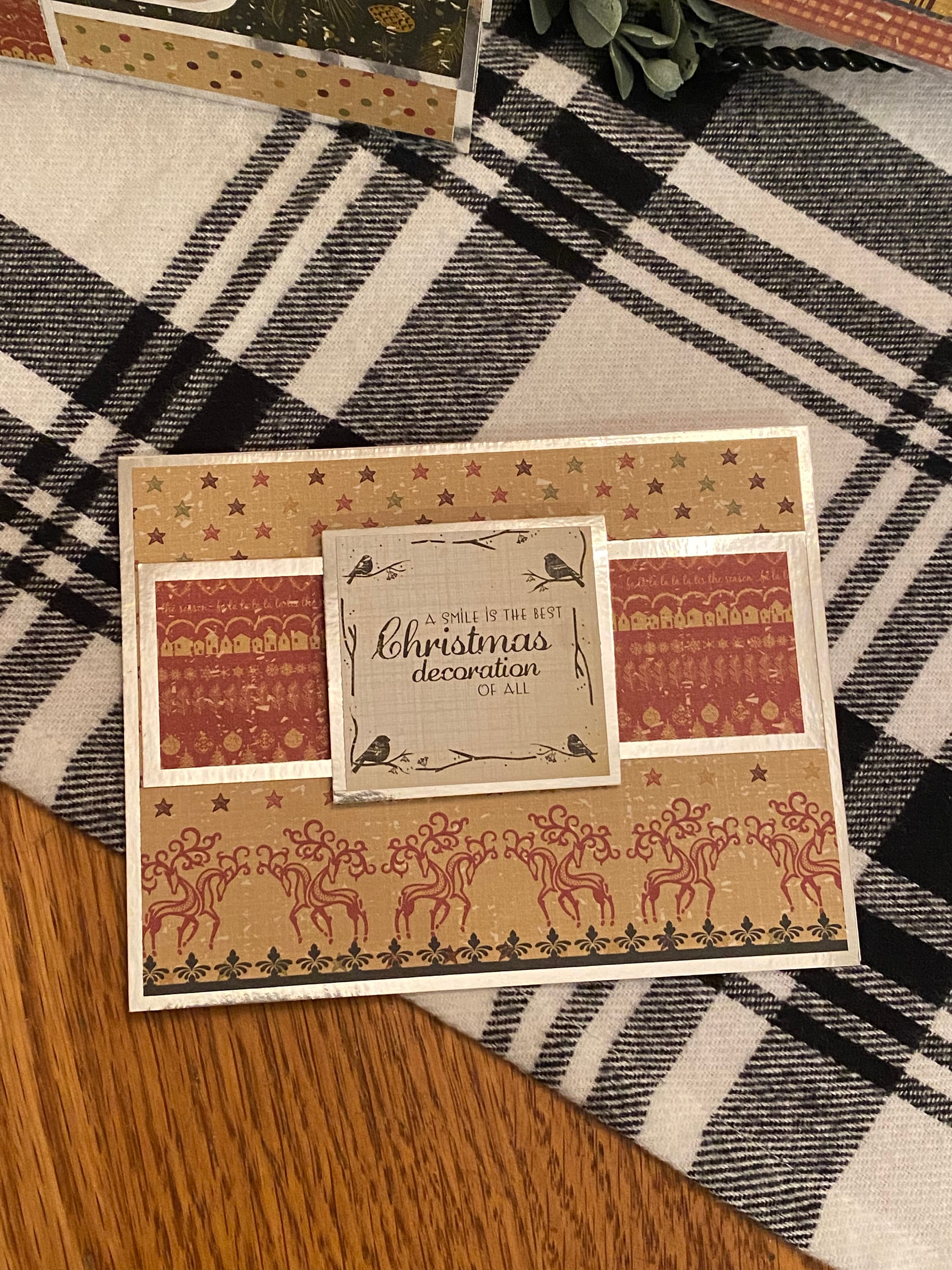 Handmade Christmas Cards - Set of 6 - Etsy