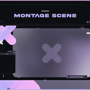 Interface-01 | Animated Stream Overlay Pack - Etsy