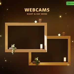 Warm Cozy Room | Animated Stream Overlay Pack - Etsy