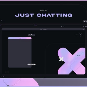 Interface-01 | Animated Stream Overlay Pack - Etsy