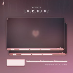 Pink Room | Animated Stream Overlay Pack - Etsy UK