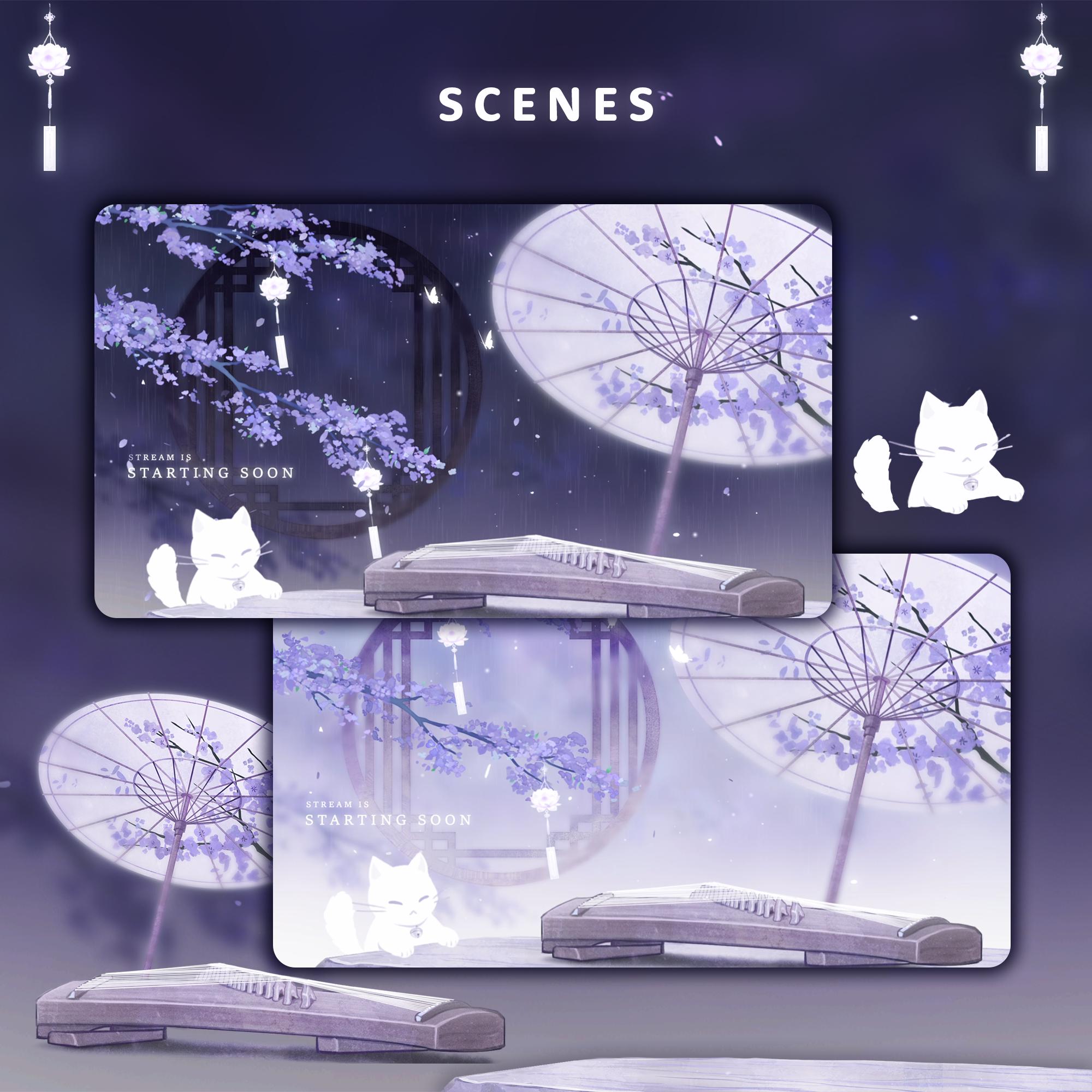Blossom | Animated Stream Overlay Pack - Etsy