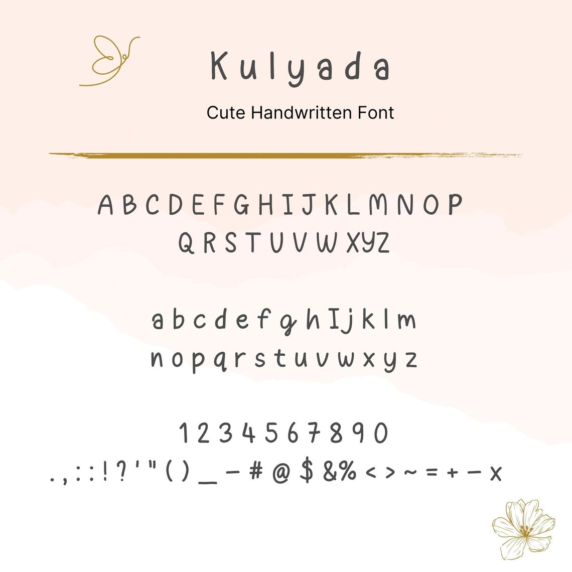 Neat Handwritten Font | Student Note Taking | Procreate Fonts ...