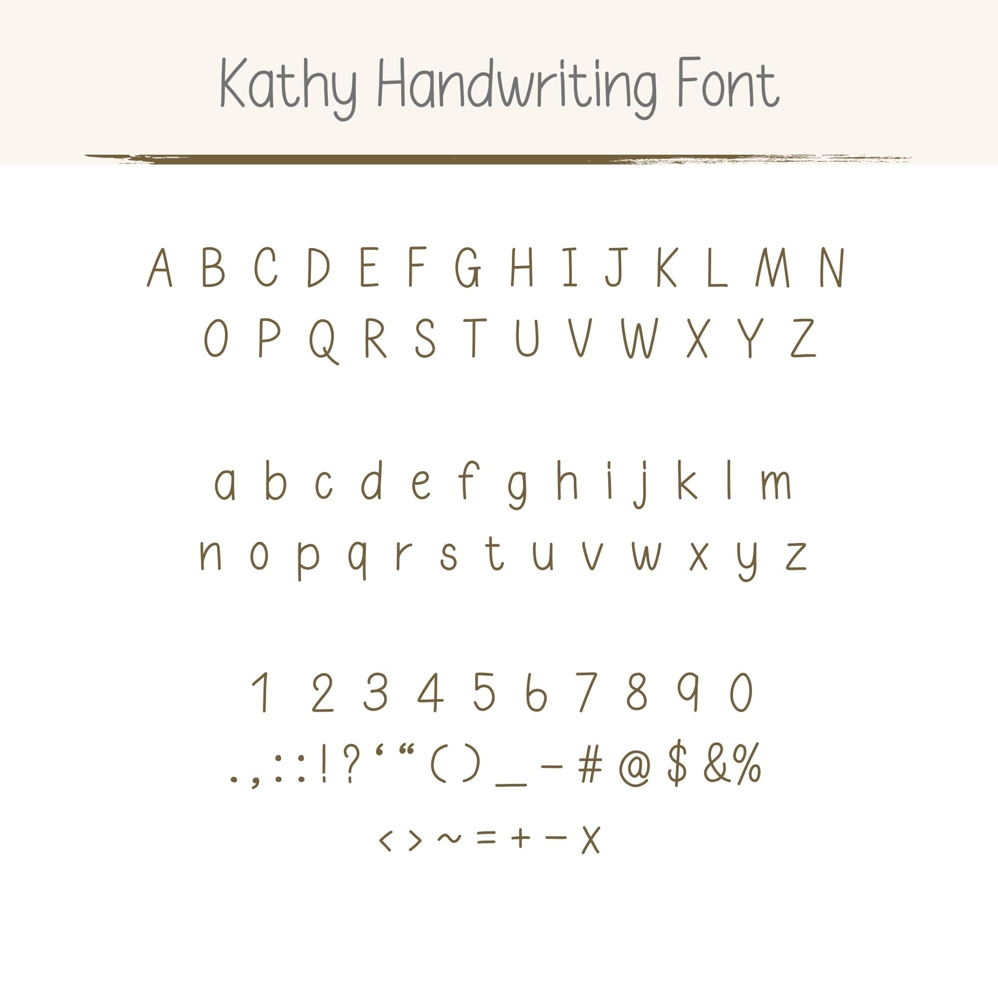 Font Bundle, Realistic Fonts, Cute Fonts, Handwriting Fonts, Goodnotes ...