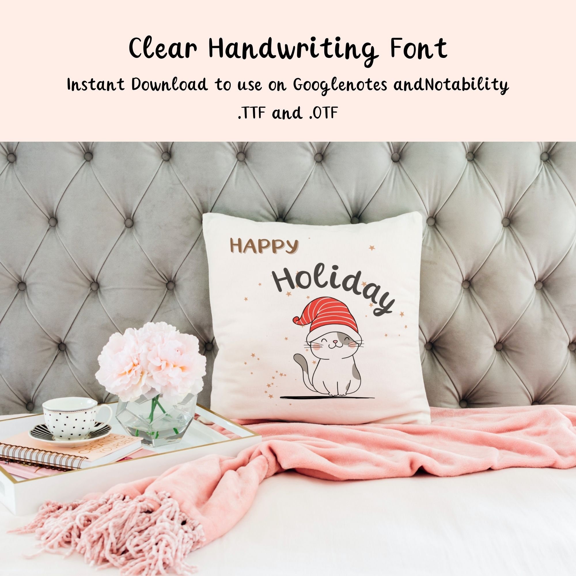 Happy Holiday Fonts, Realistic Fonts, Cute Fonts, Handwriting Fonts ...