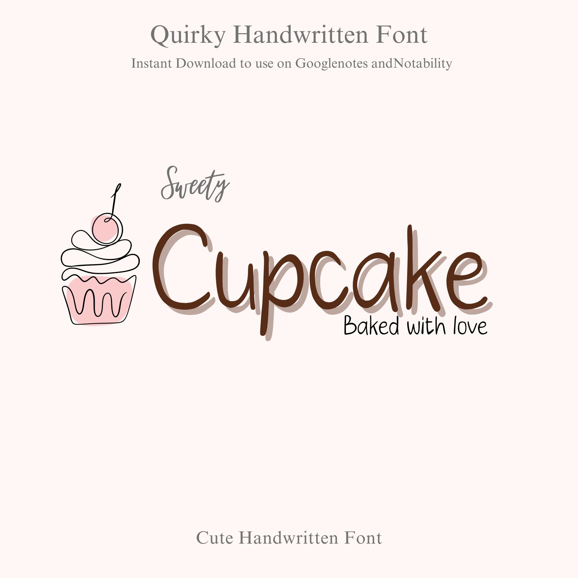 Font Bundle Realistic Fonts Cute Fonts Handwriting Fonts - Etsy