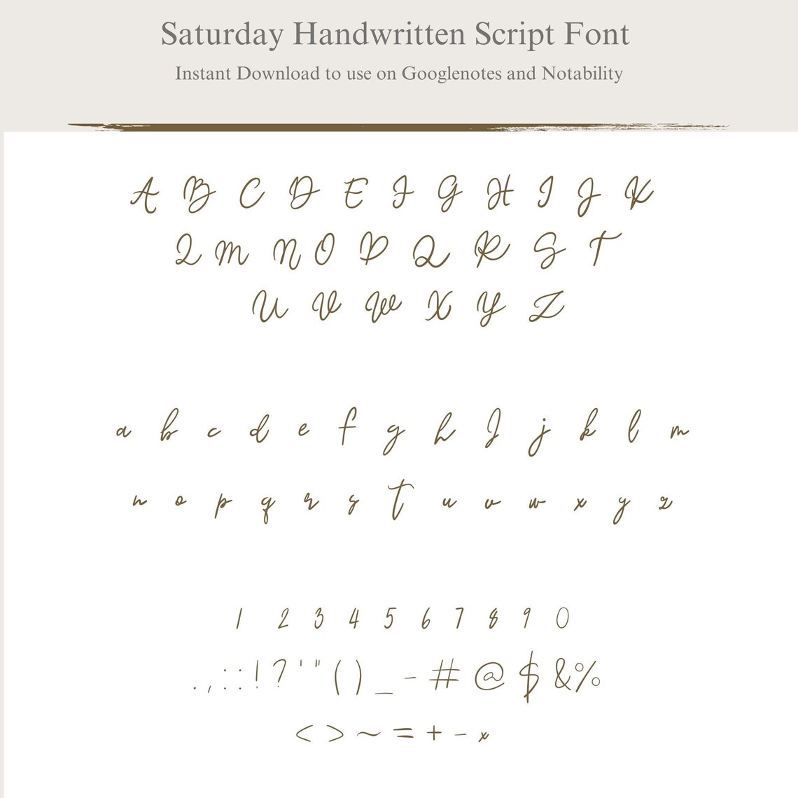 Saturday Font Handwritten Font Script Font Cursive Font - Etsy
