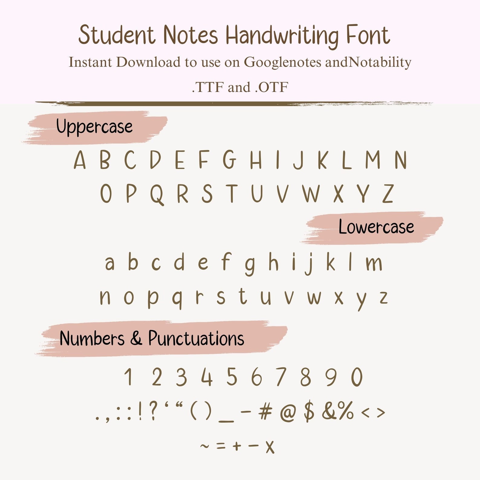Font Bundle, Clear Fonts, Realistic Fonts, Cute Fonts, Handwriting ...
