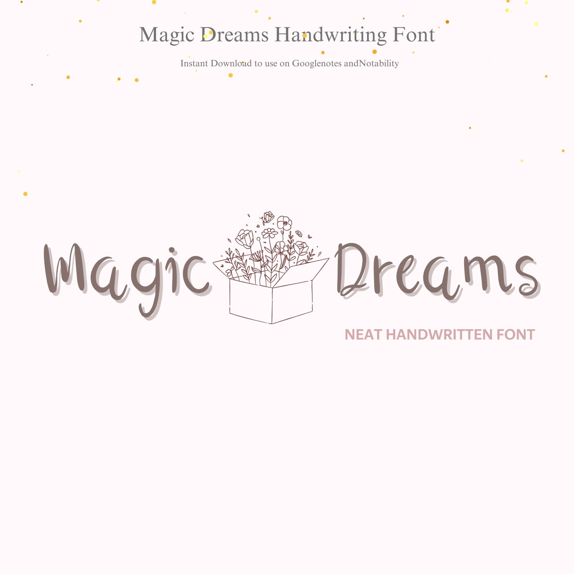 Font Bundle Realistic Fonts Cute Fonts Handwriting Fonts - Etsy