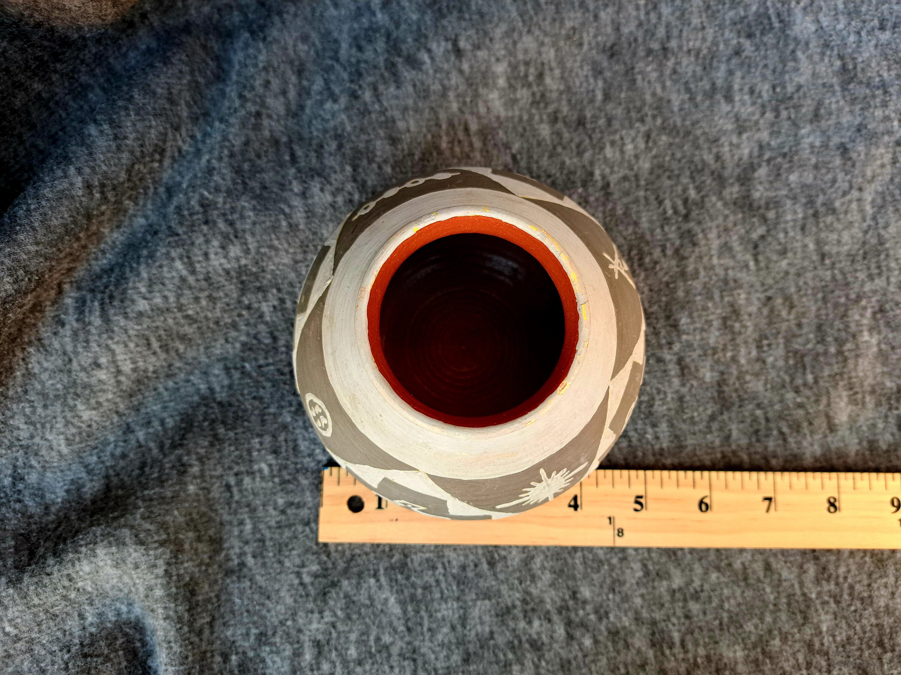 Sioux Pottery, Vintage Lower Sioux Pottery, Gray, White, 1978 - Etsy