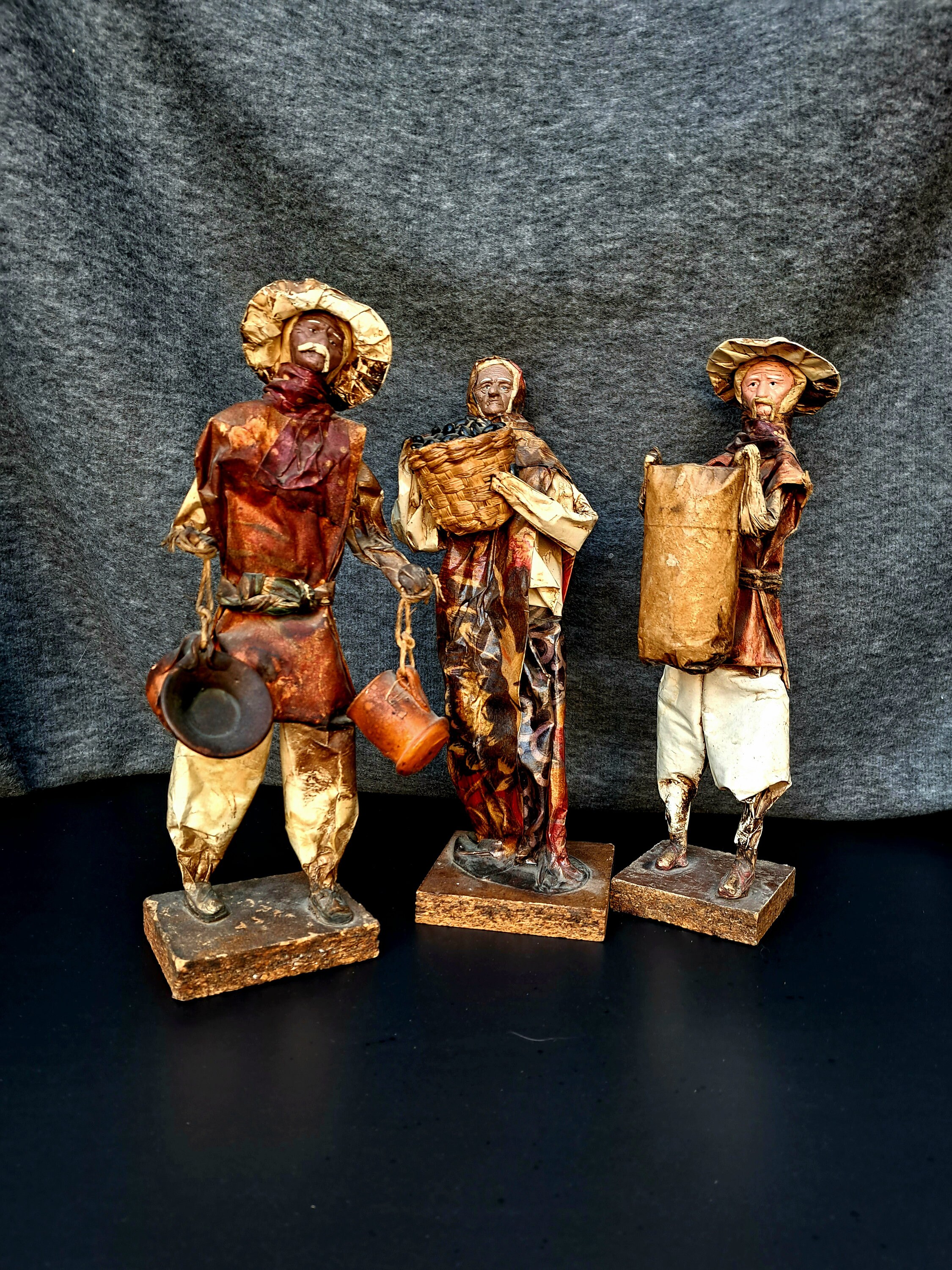 Vintage Mexican Paper Mache Sculptures Mexican Folk Art - Etsy